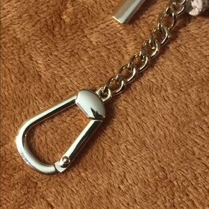 Rita Messi | Bags | Rita Messi Checker Zipper Coin Purse Keychain ...